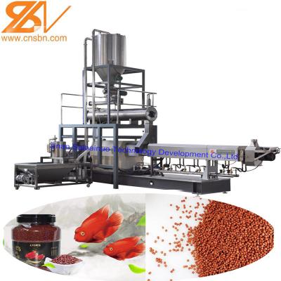 China SS304 Pet Food Extruder 1500-2000kg/h Dog Food Extrusion Machine Twin Screw for sale