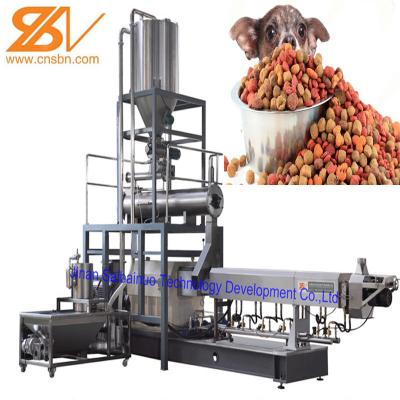 China Industrial Pet Food Extruder Machine 500-600kg/h Capacity 380V Automatic Processing Line for sale