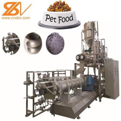 China Saibainuo 58-380 kW Pet Food Production Line with 2-3t/h Capacity for Dry Kibble Manufacturing for sale