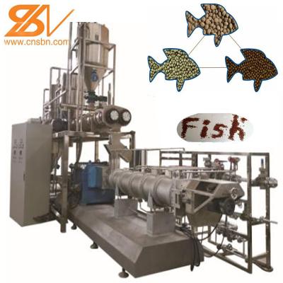 China Industrial 2-3t/H Pellet Sinking Fish Feed Extruder Machinery Plant 2000-20000 kg for sale
