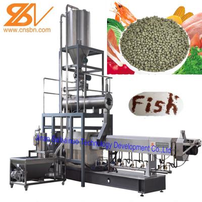 China SLG95 Fish Feed Processing Machine 500-600kg/h Capacity 180KW Industrial Pet Food Equipment for sale