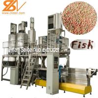 China SLG65 Floating Fish Feed Extruder Machine 100kg/h-6t/h Capacity with SIEMENS Motor for sale