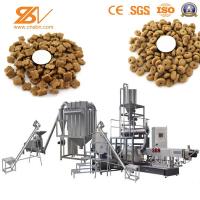 China SLG65 Dog Food Manufacturing Equipment 900-1000KG/H Output with 65KW Power and 19000mm Length for sale