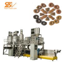 China Twin-Screw Dog Food Pellet Machine 150-5000 Kg/h Capacity with Schneider Inverter and Siemens Motor for sale