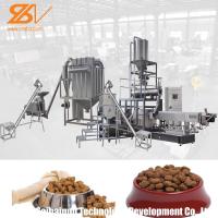 China Twin Screw Pet Food Extruder Machine with Siemens Motor - 140-1000kg/h Output Capacity for Dog, Cat & Fish Food for sale