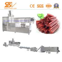 China BV Certified Animal Kibble Food Pet Treat Machine Extruder Equipment with Single/Double Color Processing Lines for sale
