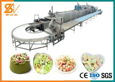 China SLG Series Pet Food Extruder Machine 100-1000 kg/h Capacity with PLC Control and Electric Oven System for sale