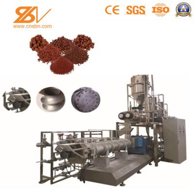 China SLG120 Fish Feed Processing Machine with 1-5 Ton/Hour Capacity and Twin Screw Extruder for Aquatic Feed Production for sale
