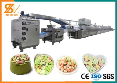 China BCQ250 Automatic Dog Biscuit Production Line with 100 kg/h Capacity and 190-240°C Baking Temperature - BV Certified for sale