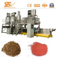 China Dry Wet Type Floating Animal Feed Processing Equipment - 1-5T/H Capacity, 99kw Power, SUS304 Stainless Steel for sale
