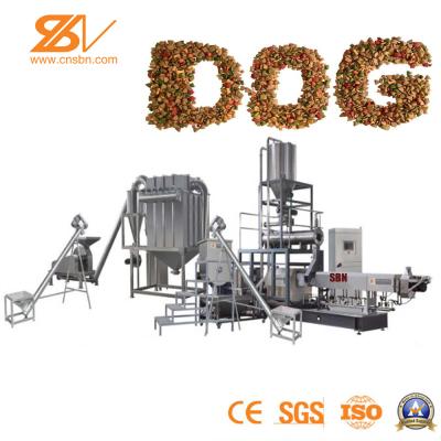 China Dry Method Pet Food Processing Line with 100-400kg/h Capacity for Cat Dog Food Pellet Production for sale