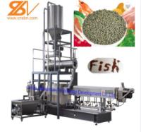 China Twin Screw Fish Feed Extruder Machine 140-600kg/h Capacity with CE Certification for Floating Pet Food Production for sale