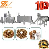 China Automatic Pet Food Extruder Machine 800-1000kg/h Capacity with 180kW Power for Dog Cat Fish Feed Production for sale