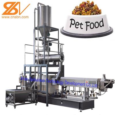 China Longlife Automatic Pet Food Extruder Processing Machine / Plant / Production Line for sale