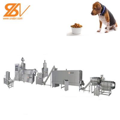 China Multi Function Pet Food Extruder Machine 140-1000kg/h Dry Dog Food Processing Line for sale