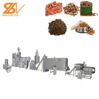 China Dry Automatic Pet Food Extruder Machine 150-1000kg/h Twin Screw Production Line for sale