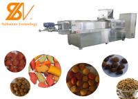 China SLG 65-III Twin Screw Pet Food Extruder Machine 140-160kg/h with 58Kw Power and 380V/220V Voltage Options for sale