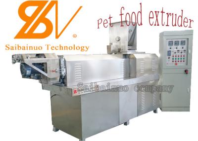 China 380kW Low Noise Stainless Steel Pet Food Extruder - 2-3t/H Production Capacity with BV Certification for sale