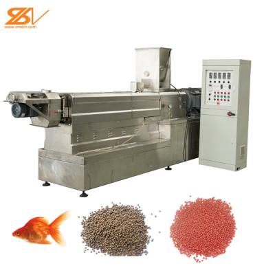 China 50Hz 77KW Floating Fish Feed Extruder Machine Food Processing Equipment for sale