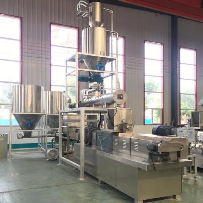 China Siemens Inverter 100kg/hr Dog Food Pellet Machine - Stainless Steel 304 Twin-Screw Extruder with 380V/220V Options for sale