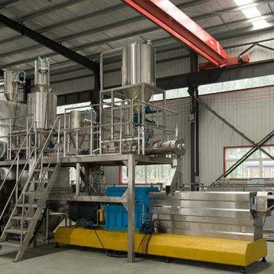 China Stainless Steel 304 Floating Fish Feed Extruder Machine 100kg/hr with Drying System for sale