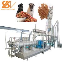 China Automatic Pet Food Extruder Machine 500-1000kg/h Capacity with SGS Certification and Stainless Steel Construction for sale