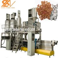 China Industrial Pet Food Pellet Machine with Siemens Motor | 100-6000 kg/h Capacity | Automatic Production Line for sale
