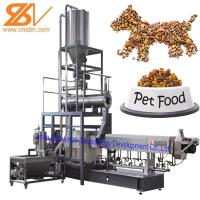 China 120KW Pet Food Extruder Machine with 260kg/h Capacity for Dog Cat Fish Feed Production for sale