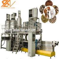 China Multi Energy Pet Food Extruder Machine 150-1000 KG/H with 53-117kW Power for Floating Fish Feed Production for sale