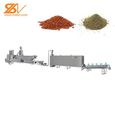 China Wet Type Fish Feed Extruder Machine 800-1000kg/h Capacity Stainless Steel Floating Pellet Production Line for sale