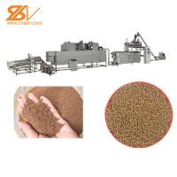 China Industrial Floating Fish Feed Extruder 2000-6000 kg/h Capacity Fish Feed Machine for sale