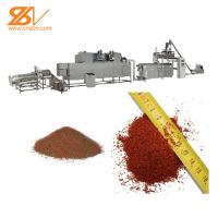 China Double Screw Stainless Floating Fish Feed Making Machine 2-3 t/H 120kW for sale