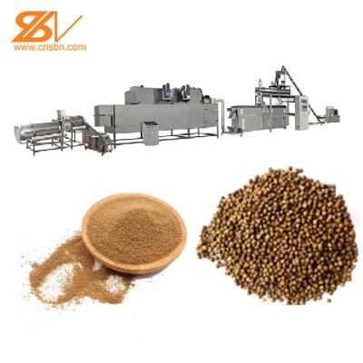 China SS304 Twin Screw Fish Feed Extruder 200-260kg/h Floating Pellet Machine for sale