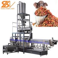 China SLG70 Electric Dryer Heating 1Ton/H Pet Food Machine Three Phase 380V Double Screw Extruder for sale