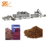 China Stainless Steel Fish Feed Extruder Plant 0.2-20mm Pellet Size Automatic Production Line for sale