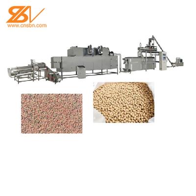 China High Grade Floating Fish Feed Extruder Machine 2-12mm Pellet for sale