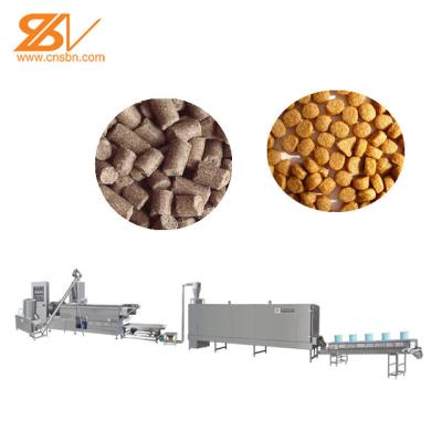 China 150-180KG/H Shrimp Fish Feed Floating Pellet Making Machine double screw for sale