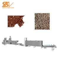 China Stainless Steel Aquaculture Fish Feed Processing Machine 100kg/h to 6t/h for sale