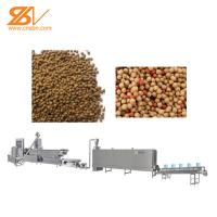 China Large Capacity Twin Screw Fish Feed Extruder Fish Feed Pellet Machine for sale