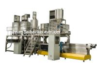 China 400-500kg/h Floating Fish Feed Extruder Machine with 58-80Kw Power for Aquaculture Production for sale