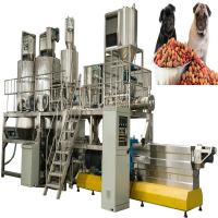 China Industrial Pet Food Production Line Extruder 1ton/h 2ton/h Capacity for sale