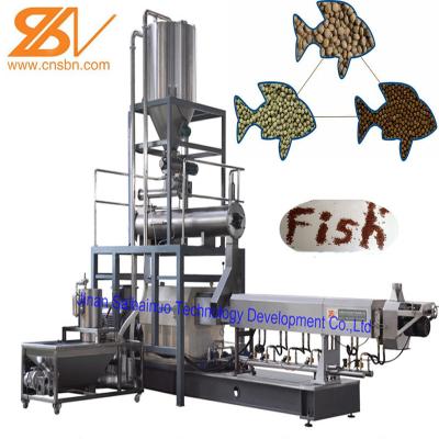 China SLG70 Twin Screw Extruder 200-260kg/h for Fish Shrimp Feed Production for sale