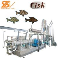 China 2 Ton Per Hour Floating Fish Feed Pellet Making Machine Extruder 230kw for sale