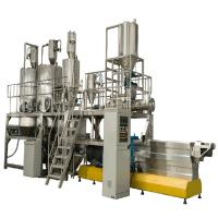 China Twin Screw Fish Feed Extruder Machine 140-3000 kg/h Floating Sinking Pellet Production Line for sale