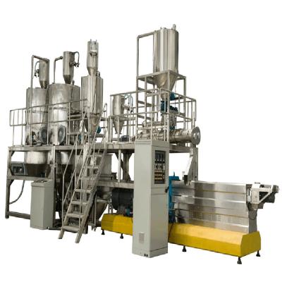 China Twin Screw Fish Feed Extruder Machine 140-3000 kg/h Floating Sinking Pellet Production Line for sale