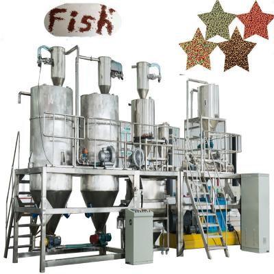 China Floating Fish Feed Extruder Machine 100kg/h to 6000kg/h Double Screw for sale