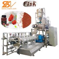 China Automatic Aquatic Feed Pellet Extrusion Line 120kg/h to 2500kg/h Fish Food Machine for sale