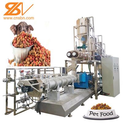 China Stainless Steel Pet Food Making Machine Dog Food Pellet Maker 100-3000 kg/h for sale