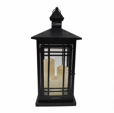 China Customizable Height Antique Metal Hanging Lantern Vintage Style Adds Classic Charm to Hotels Restaurants and Event Halls for sale