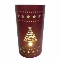 China Customizable Height Metal Lantern Rectangle Design Metal Handle Carrying Versatile for Indoor and Outdoor Lighting Needs for sale